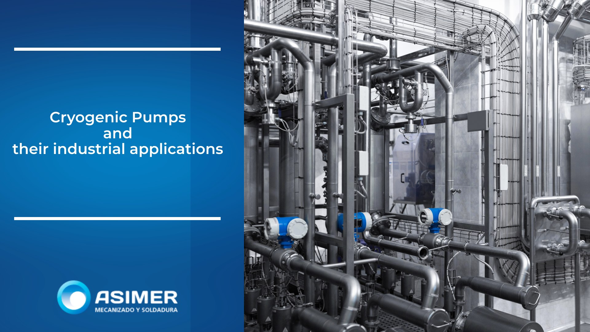 Cryogenic pumps and their industrial applications.