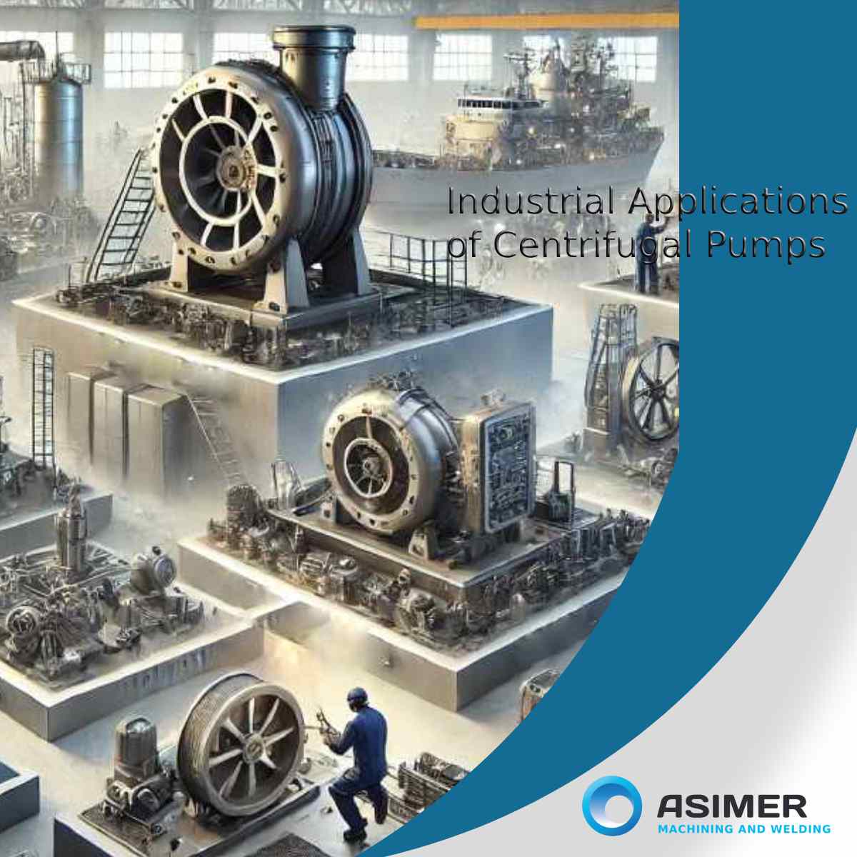 Industrial applications of centrifugal pumps